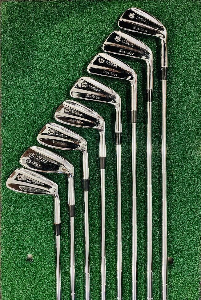 Wilson Sam Snead Blue Ridge Vintage Full Set Golf Iron Blades (Circa ...