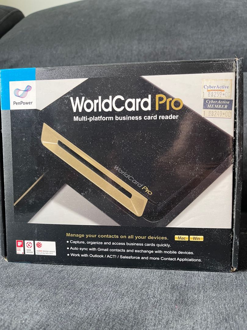 Wolrdcard pro name card scanner, Computers & Tech, Parts & Accessories ...