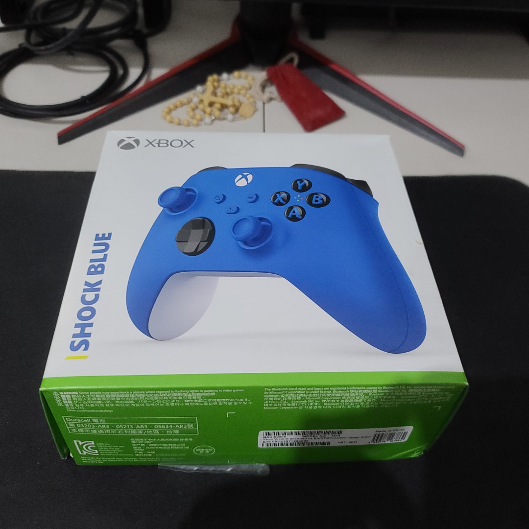 Xbox Series Controller Shock Blue, Video Gaming, Gaming Accessories ...
