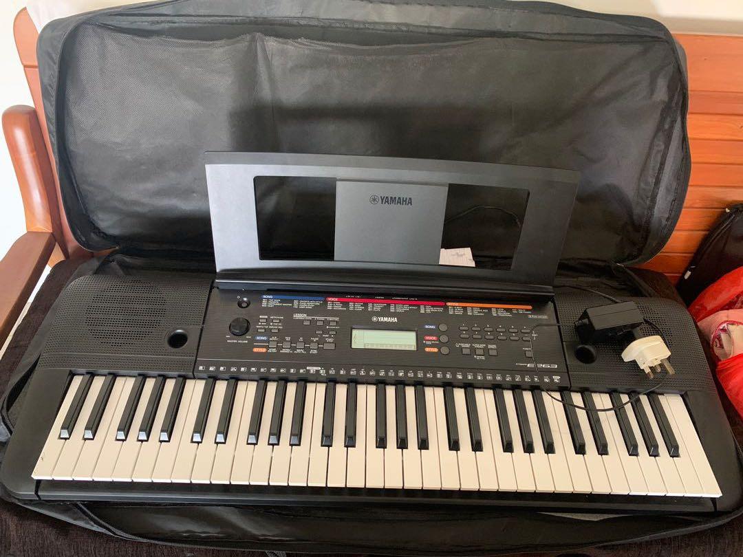 YAMAHA PSR E263, portable keyboard 61 keys, Hobbies & Toys, Music ...