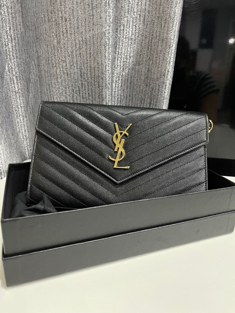 YSL MONOGRAM WOC (Price Nego), Women's Fashion, Bags & Wallets, Cross ...