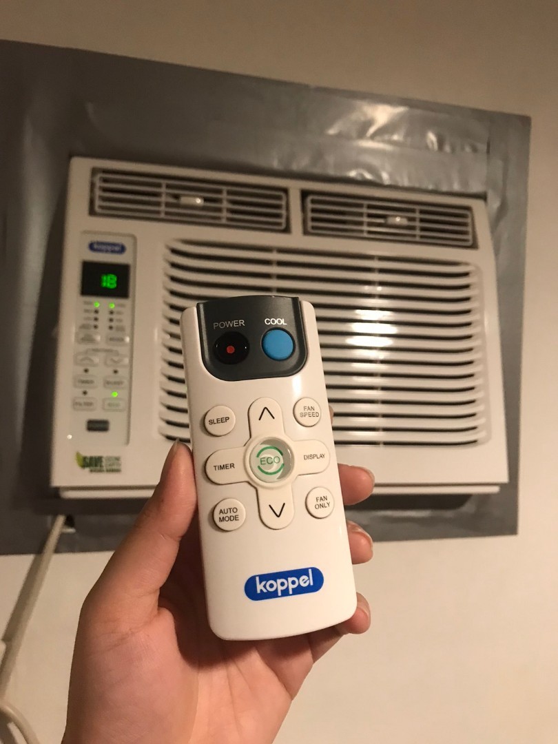 0.6 Koppel Window Type Aircon with remote, TV & Home Appliances, Air ...