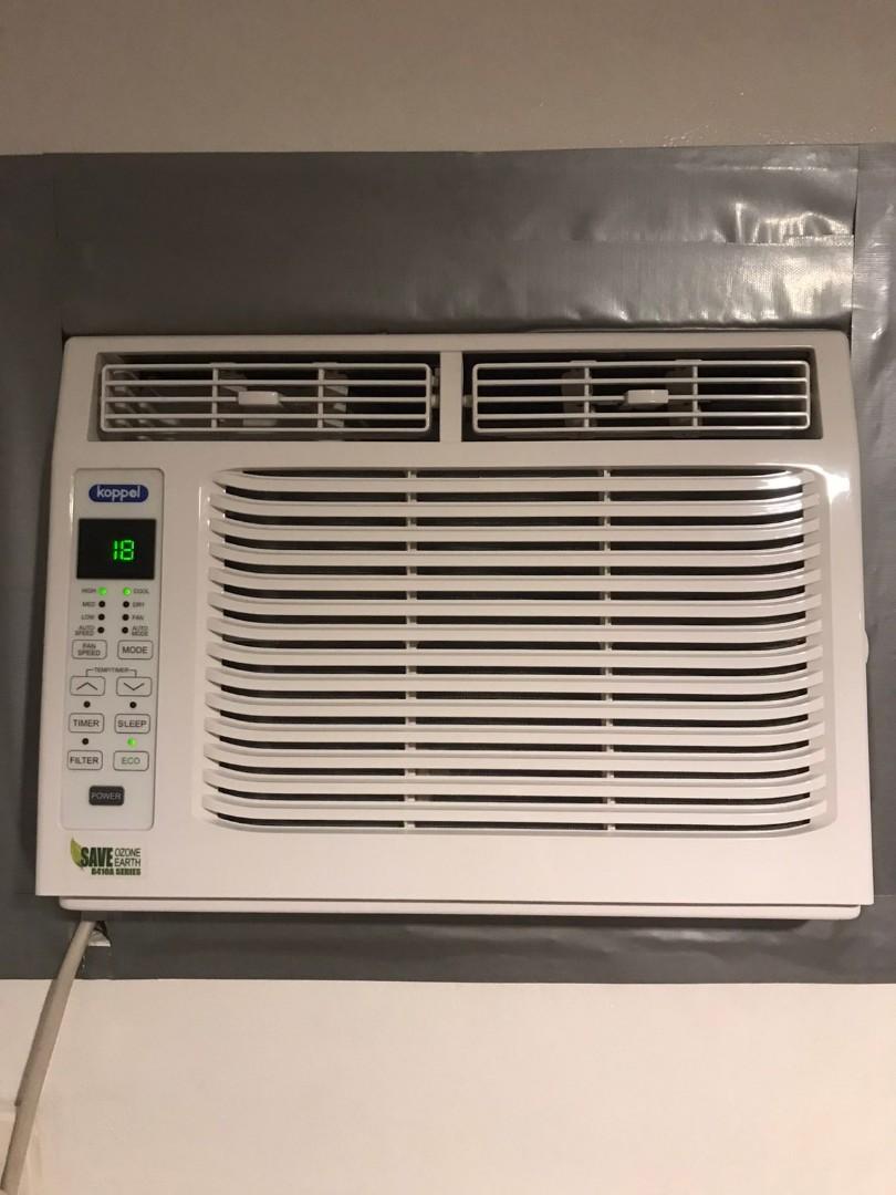 0.6 Koppel Window Type Aircon with remote, TV & Home Appliances, Air ...