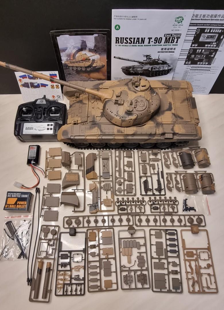 1:16 Russian T-90 RC Tank Pro Version, Hobbies & Toys, Toys & Games on ...
