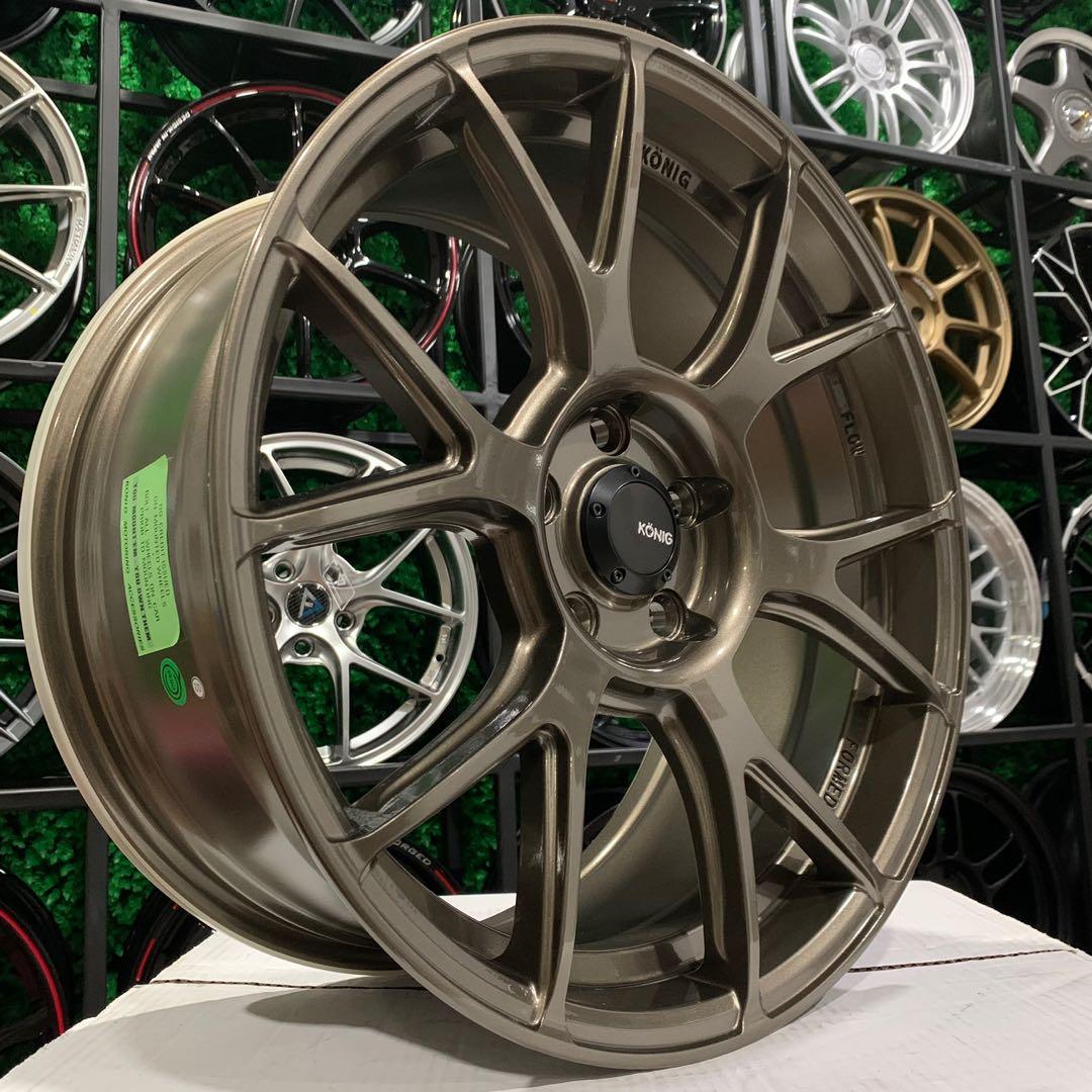 18” Konig Ampliform, Car Accessories, Tyres & Rims on Carousell