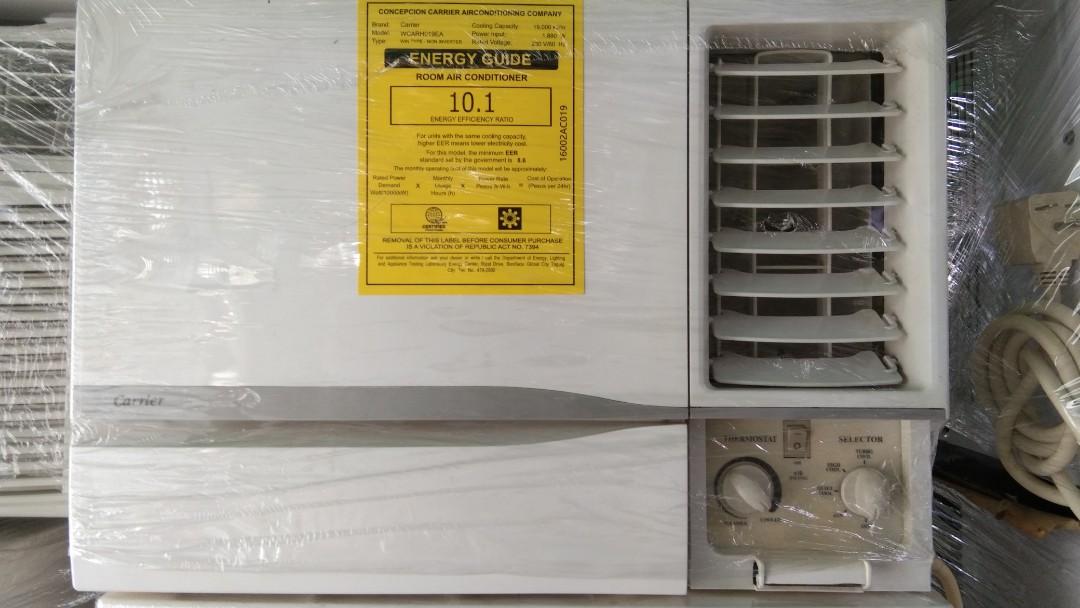 1.hp condura & 1.hp Carrier, TV & Home Appliances, Air Conditioning and ...