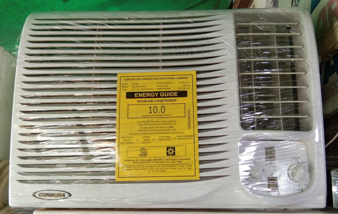 1.hp condura & 1.hp Carrier, TV & Home Appliances, Air Conditioning and ...
