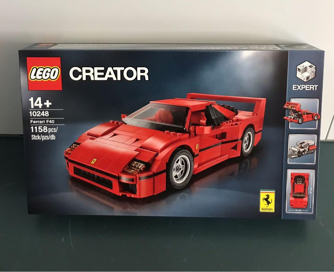 樂高 LEGO Creator Ferrari F40 10248(Sold)/Technic Mercedes-Benz Unimog U ...