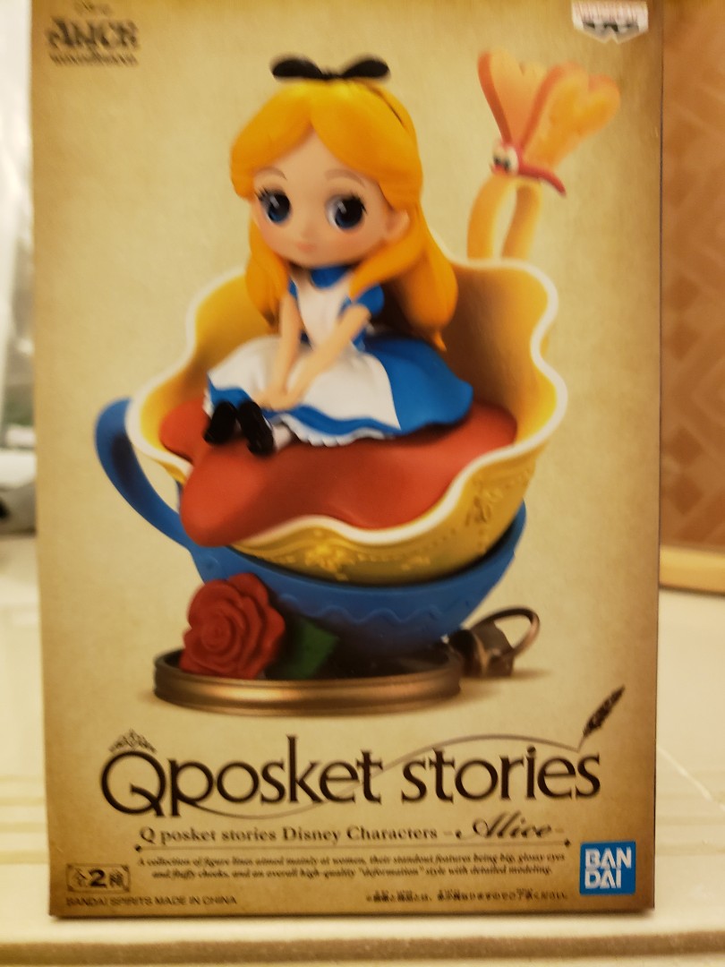 日版 Qposket Stories Alice 愛麗絲, 興趣及遊戲, 玩具 & 遊戲類 - Carousell