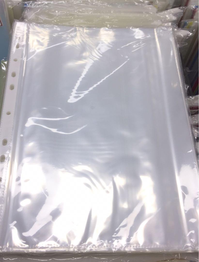 A4 clear plastic sleeves, Hobbies & Toys, Stationery & Craft ...