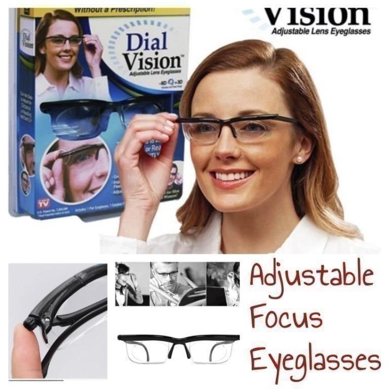 Adjustable Focus Eyeglasses, Women's Fashion, Watches & Accessories ...