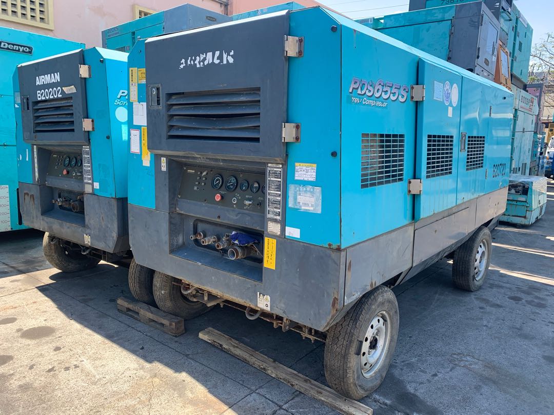 Airman 655 cfm PDS655S, Commercial & Industrial, Industrial Equipment ...