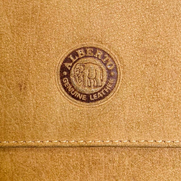 Alberto Brazil Brown Leather Wallet with Sling, Women's Fashion, Bags ...