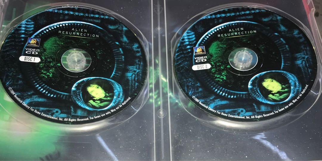 ALIEN RESURRECTION VCD VIDEO CD, Hobbies & Toys, Music & Media, CDs ...
