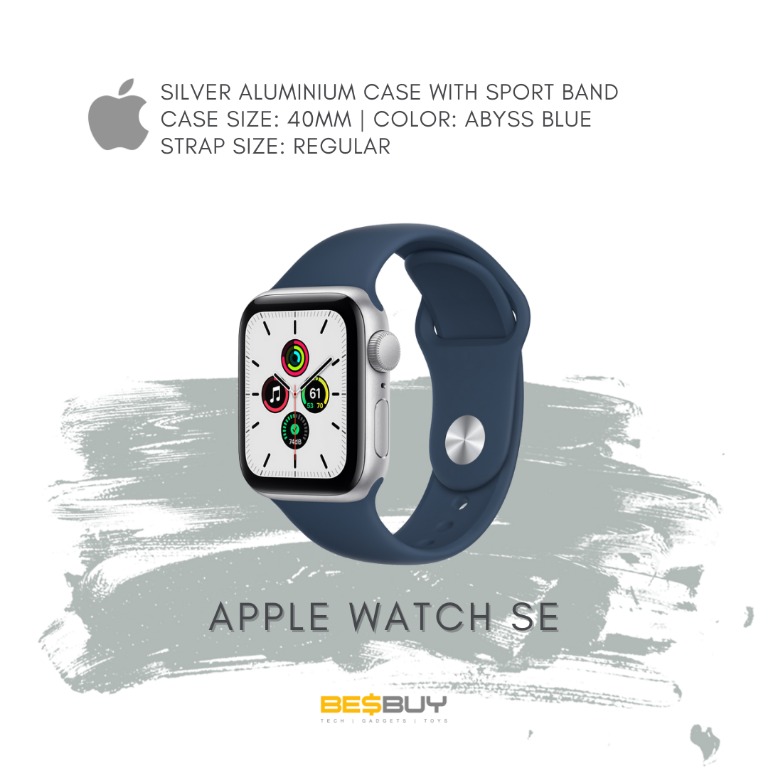 Apple Watch SE - 40mm Abyss Blue [On Hand], Mobile Phones & Gadgets ...
