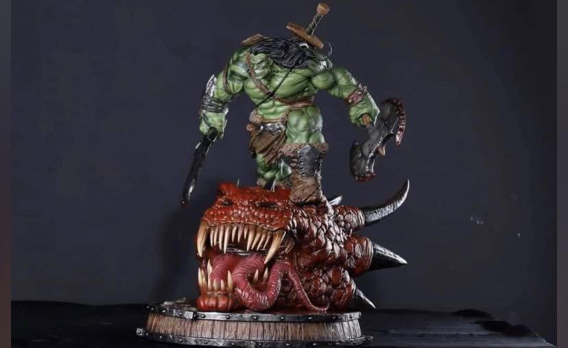 ATF custom skaar hulk xm sideshow prime 1, Hobbies & Toys, Toys & Games ...