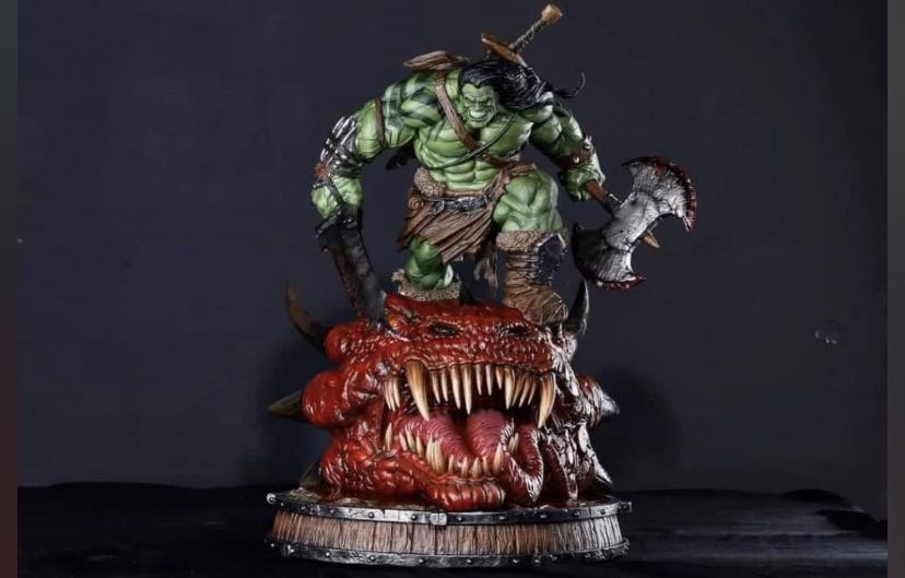 ATF custom skaar hulk xm sideshow prime 1, Hobbies & Toys, Toys & Games ...