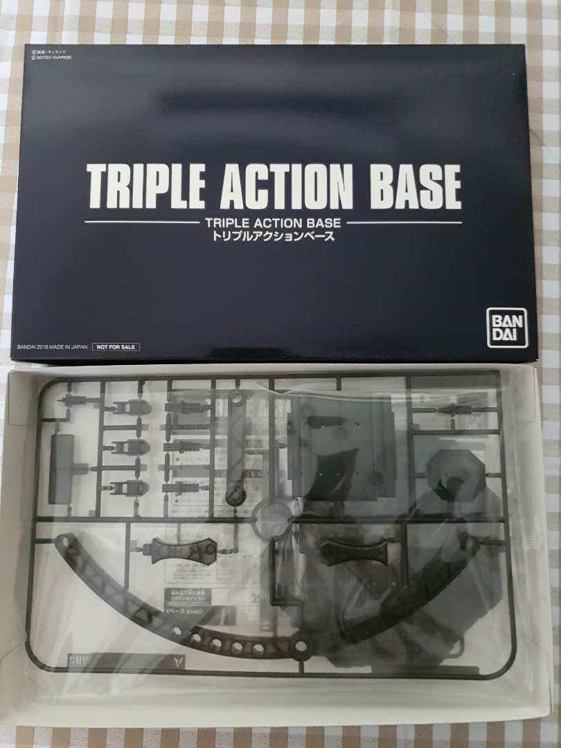 Bandai triple action base gundam with free magazine, Hobbies & Toys ...