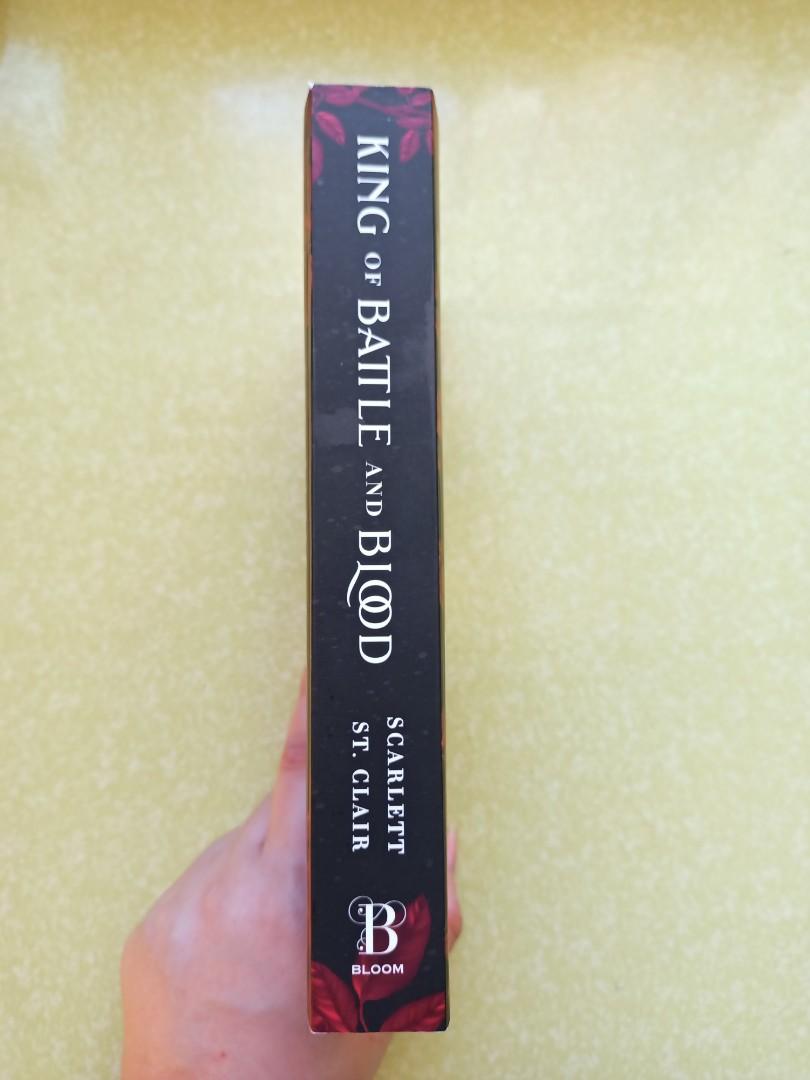 Barnes and Noble Exclusive Edition: King of Battle and Blood by Scarlett St. Clair (Adrian x ...