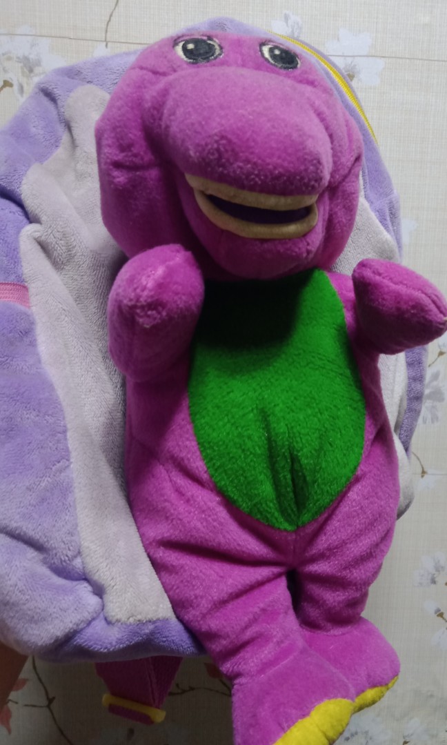 Barney-bag pack for babies, Hobbies & Toys, Toys & Games on Carousell