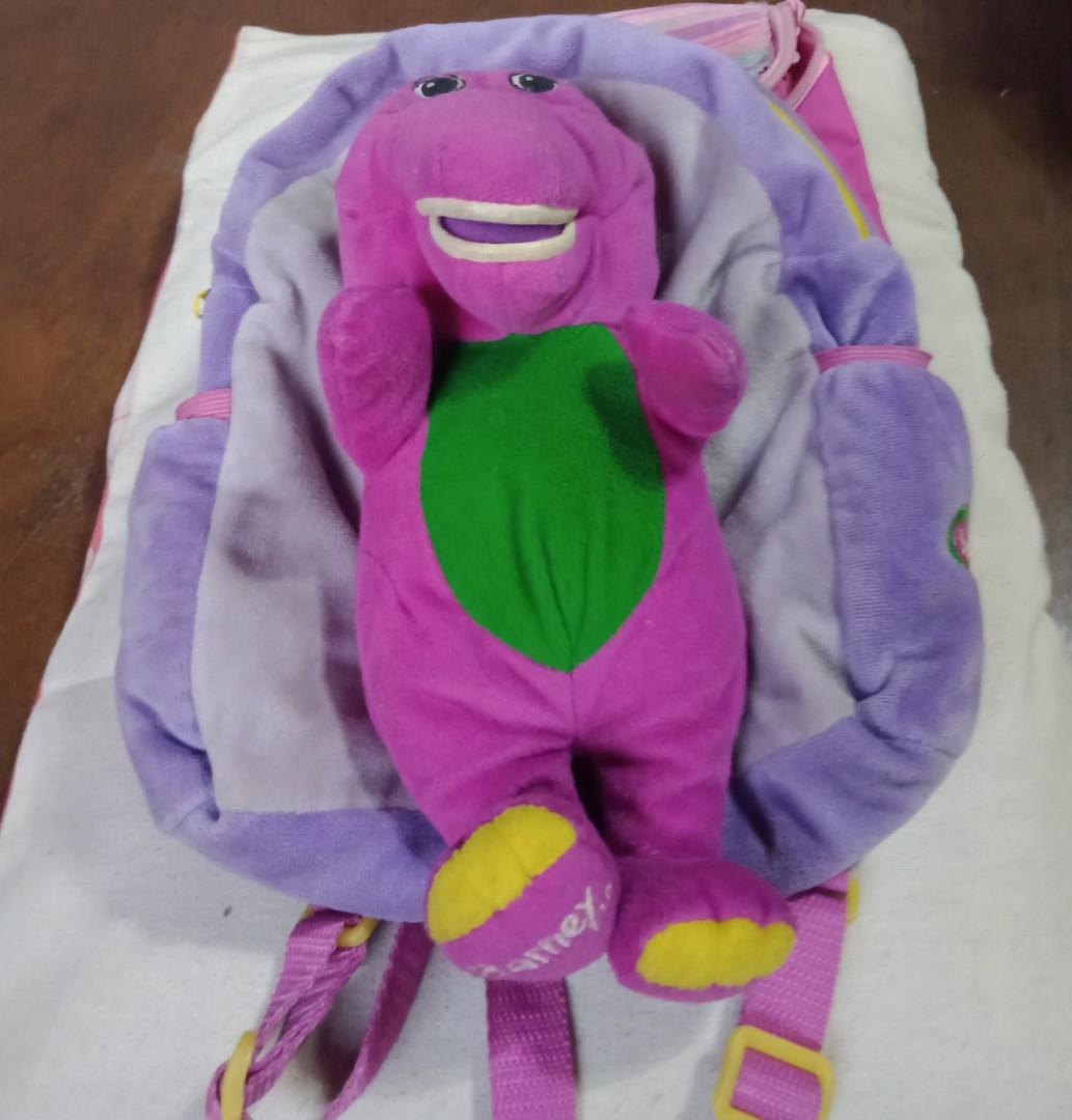 Barney-bag pack for babies, Hobbies & Toys, Toys & Games on Carousell