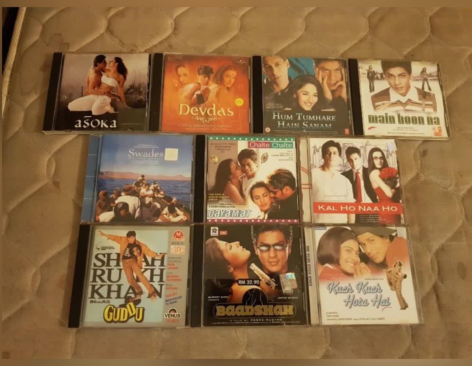 Best Shah Rukh Khan CD Soundtracks Bollywood Hindi Albums SRK, Hobbies ...