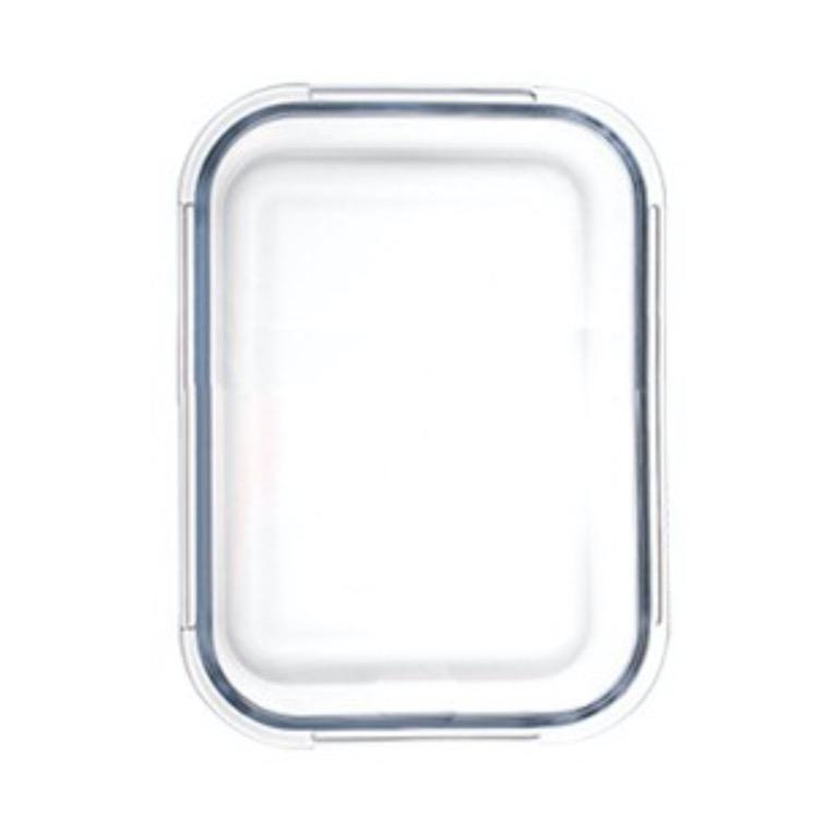Borosilicate Glass Tupperware Lunch Box Container, Furniture & Home ...
