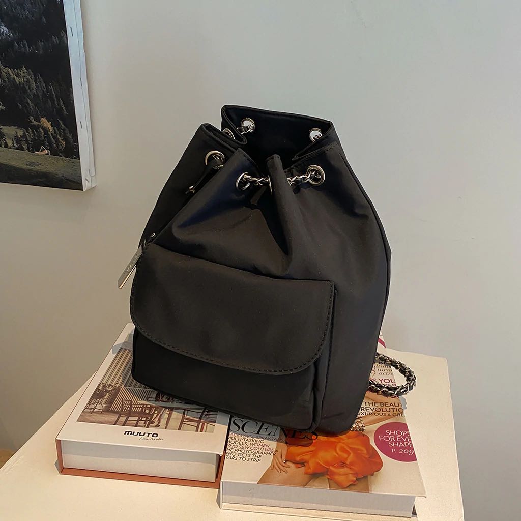 BRAND NEW MIZZUE CHAIN BACKPACK, Women's Fashion, Bags & Wallets ...