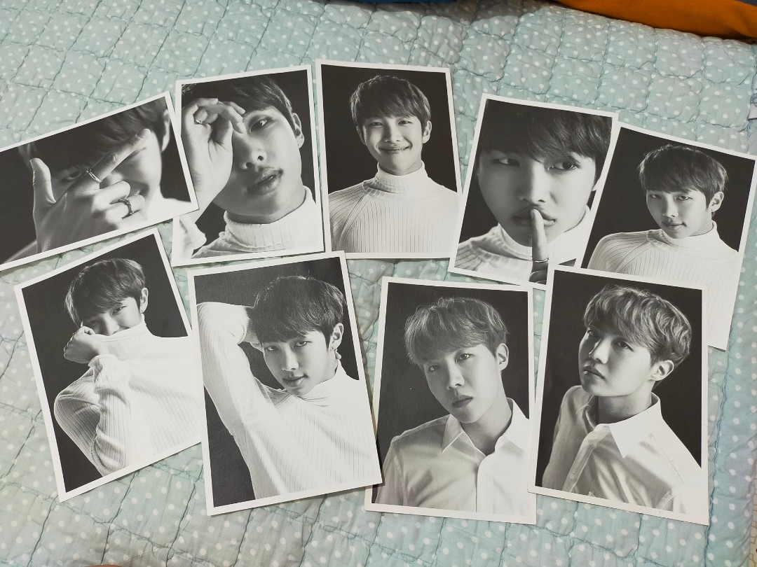 BTS POSTCARDS OFFICIAL, Hobbies & Toys, Memorabilia & Collectibles, K ...