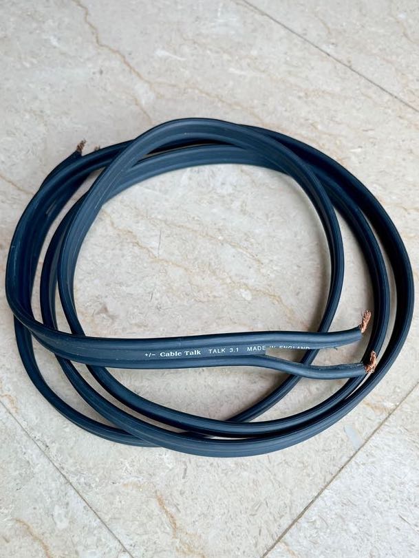 Cable Talk TALK 3.1 Speaker Cables for Sale, Audio, Other Audio ...