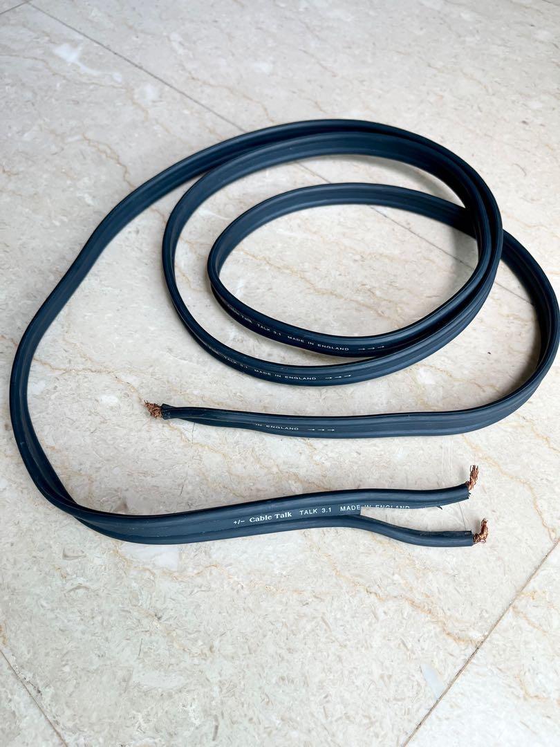 Cable Talk TALK 3.1 Speaker Cables for Sale, Audio, Other Audio ...