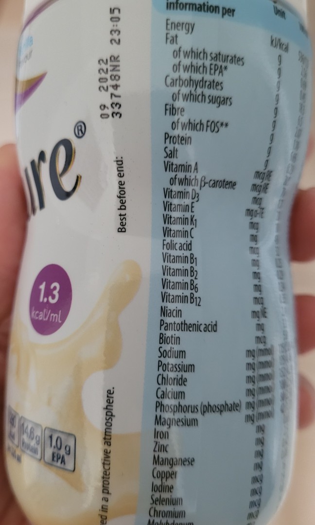 Cancer milk drink, Health & Nutrition, Health Supplements, Vitamins ...