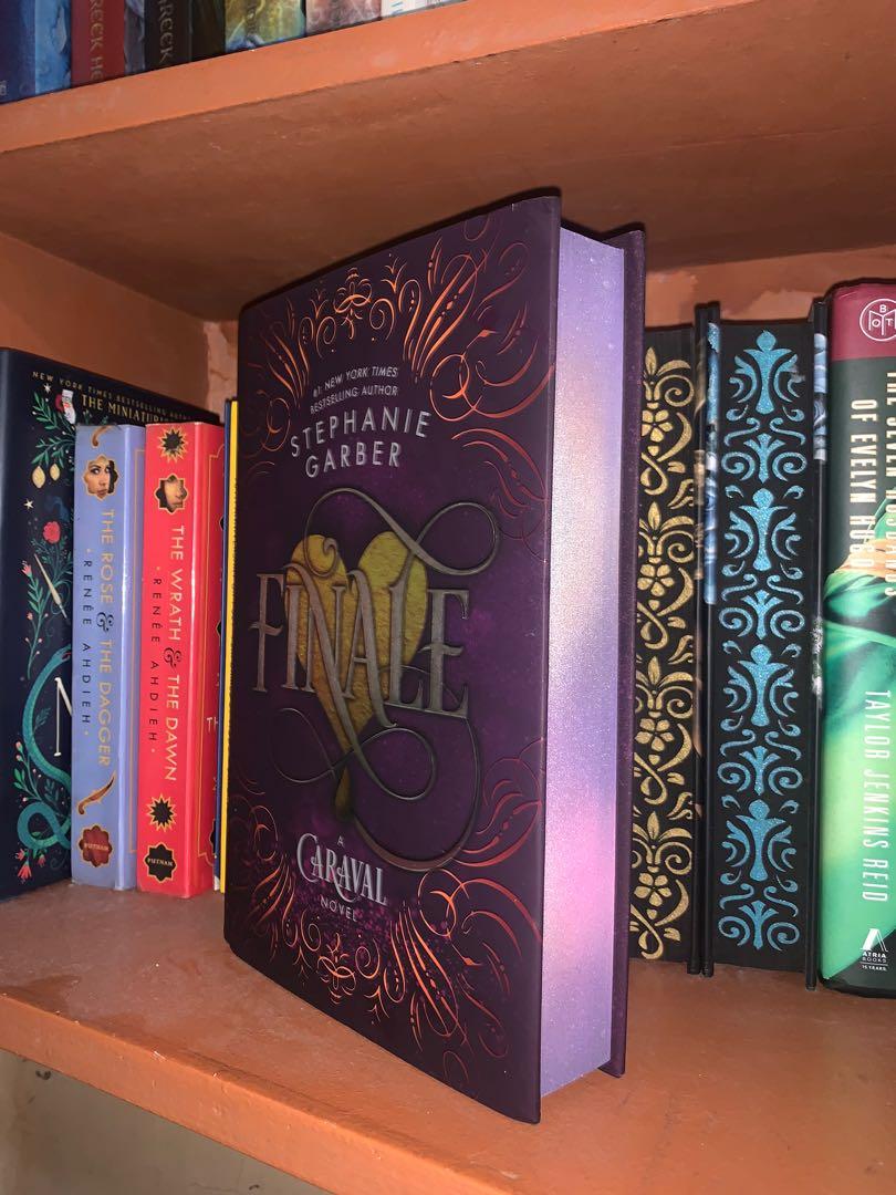 Caraval Trilogy HB w/ custom sprayed edges, Hobbies & Toys, Books ...