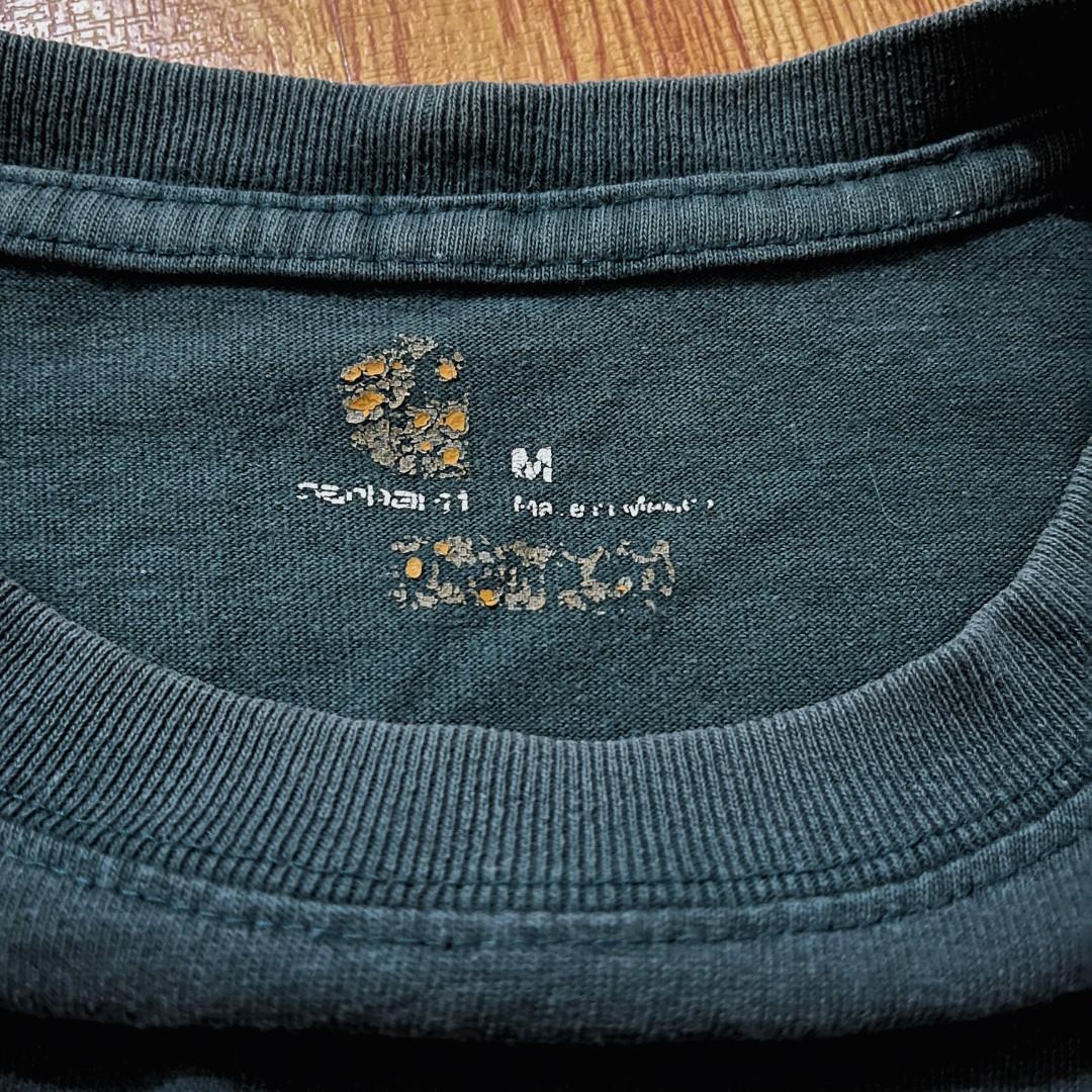 Carhartt K87 Htg Hunter Green Pocket Tee (Original Fit), Men's Fashion ...