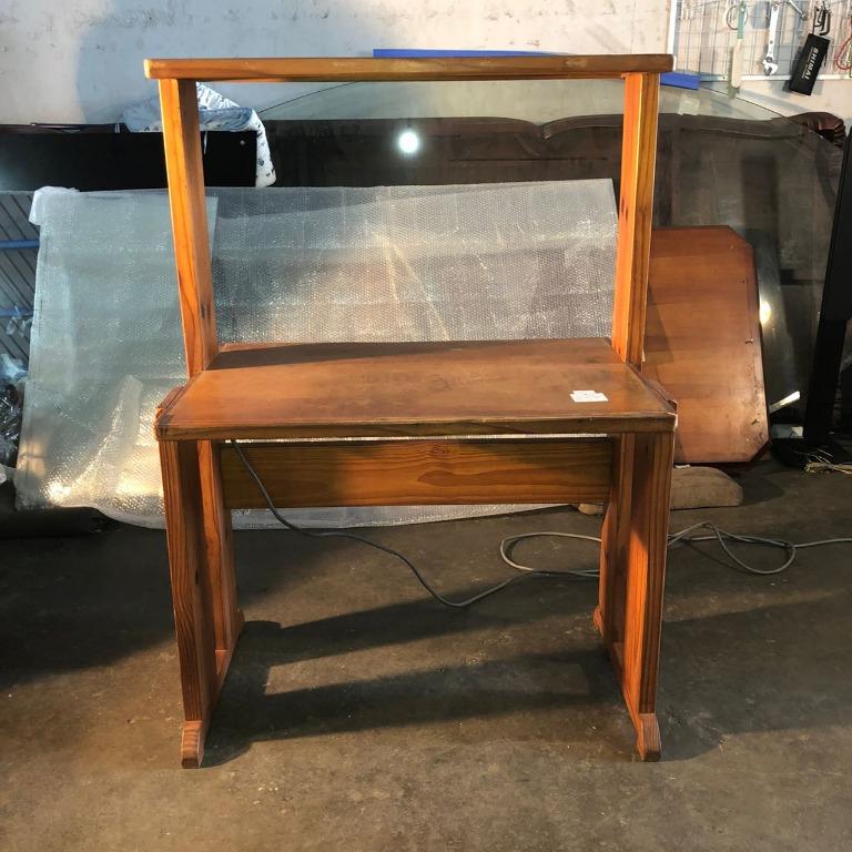 Carrel Desk / Meja Carrel, Furniture & Home Living, Furniture, Tables ...