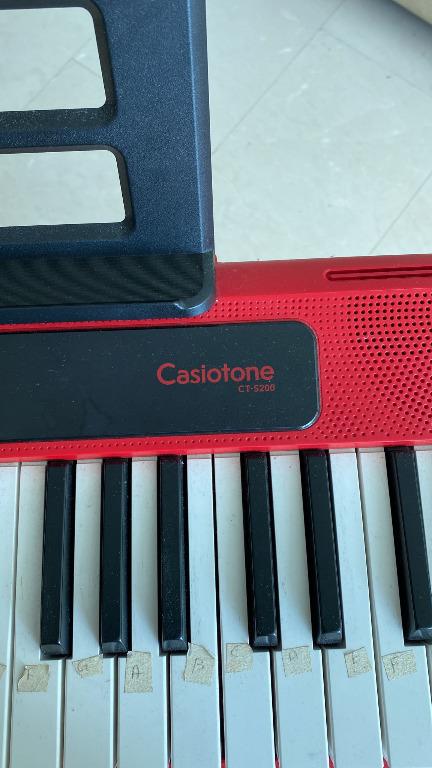 Casio CST200 keyboard, Hobbies & Toys, Music & Media, Musical ...