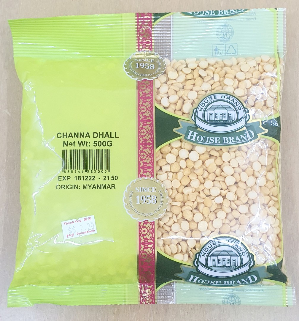 Channa Dhall, 500g, Food & Drinks, Rice & Noodles on Carousell