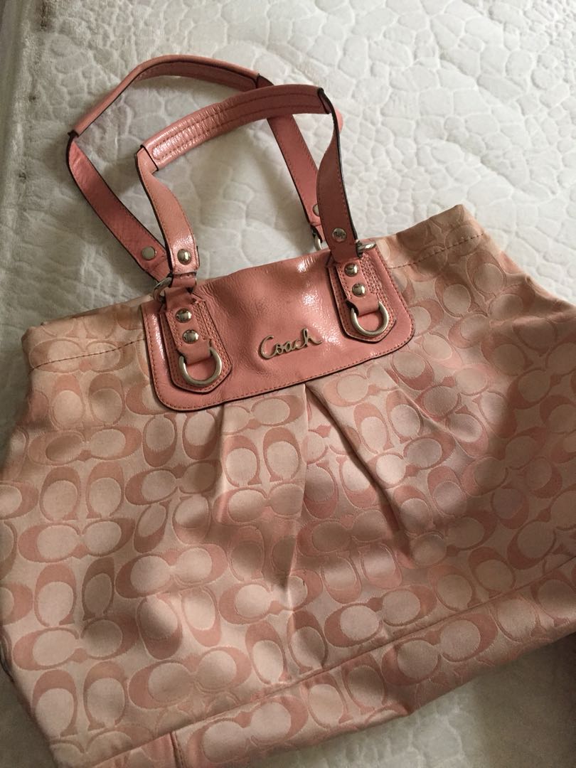 Coach Bundle set leather bags, Luxury, Bags & Wallets on Carousell