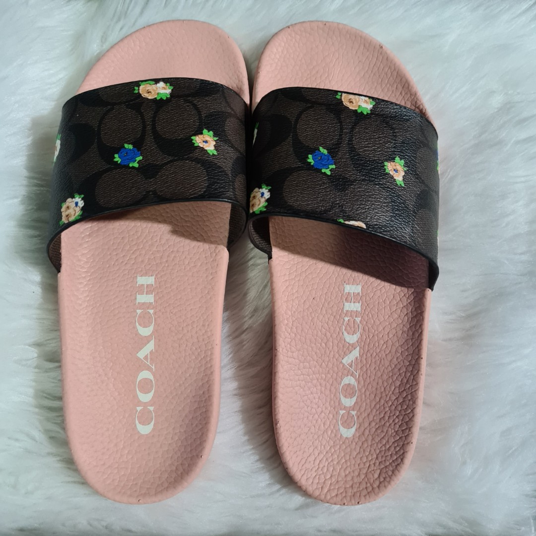 Coach slides, Women's Fashion, Footwear, Slippers and slides on Carousell