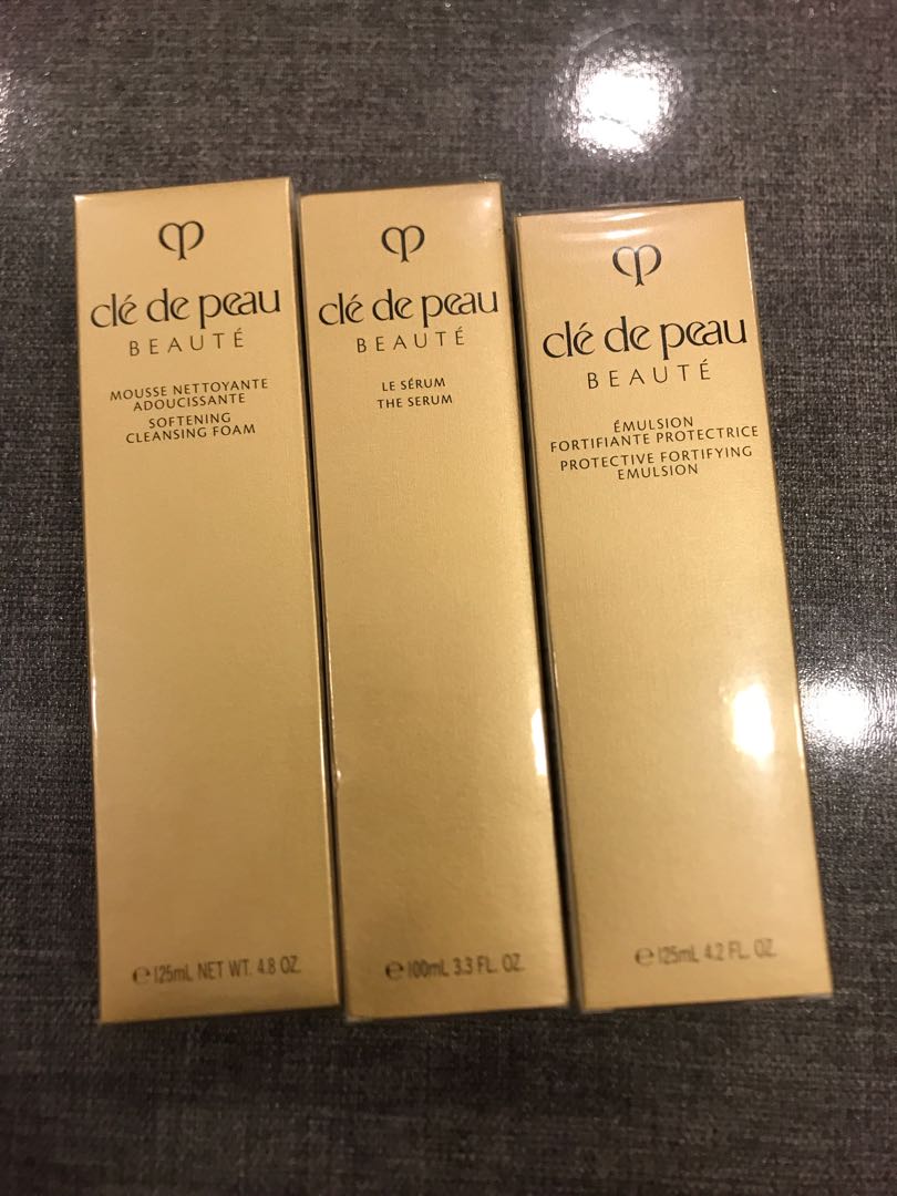 Cpb Cleansing foam serum emulsion cream Cle De Peau, Beauty & Personal ...