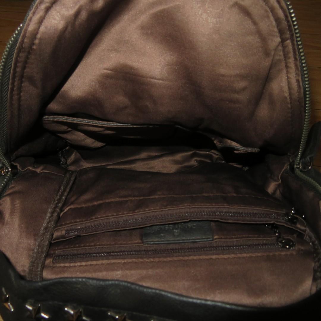 Danny Bear Leather Backpack y2k aesthetic, Women's Fashion, Bags ...