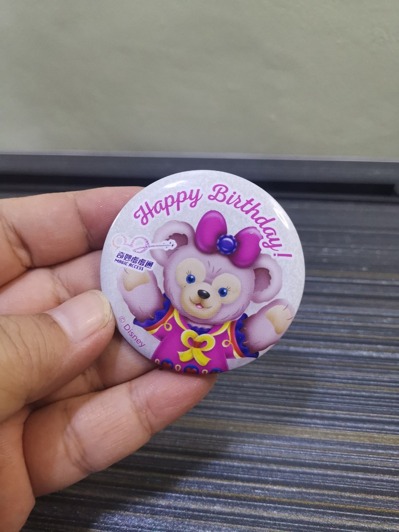 Disney Duffy Bear : Shellie May Happy Birthday Pin, Hobbies & Toys ...