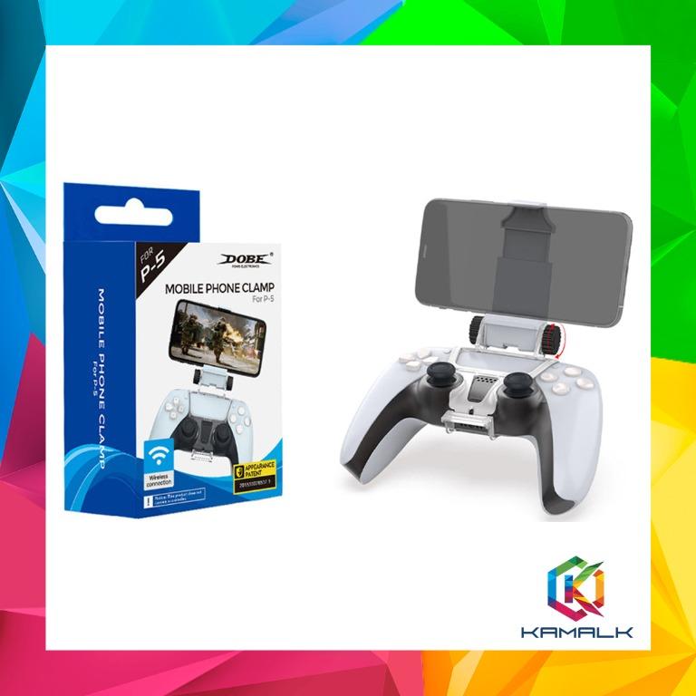 DOBE Mobile Phone Clamp for PS5 Controller (TP5-0527B) , Video Gaming, Gaming Accessories ...