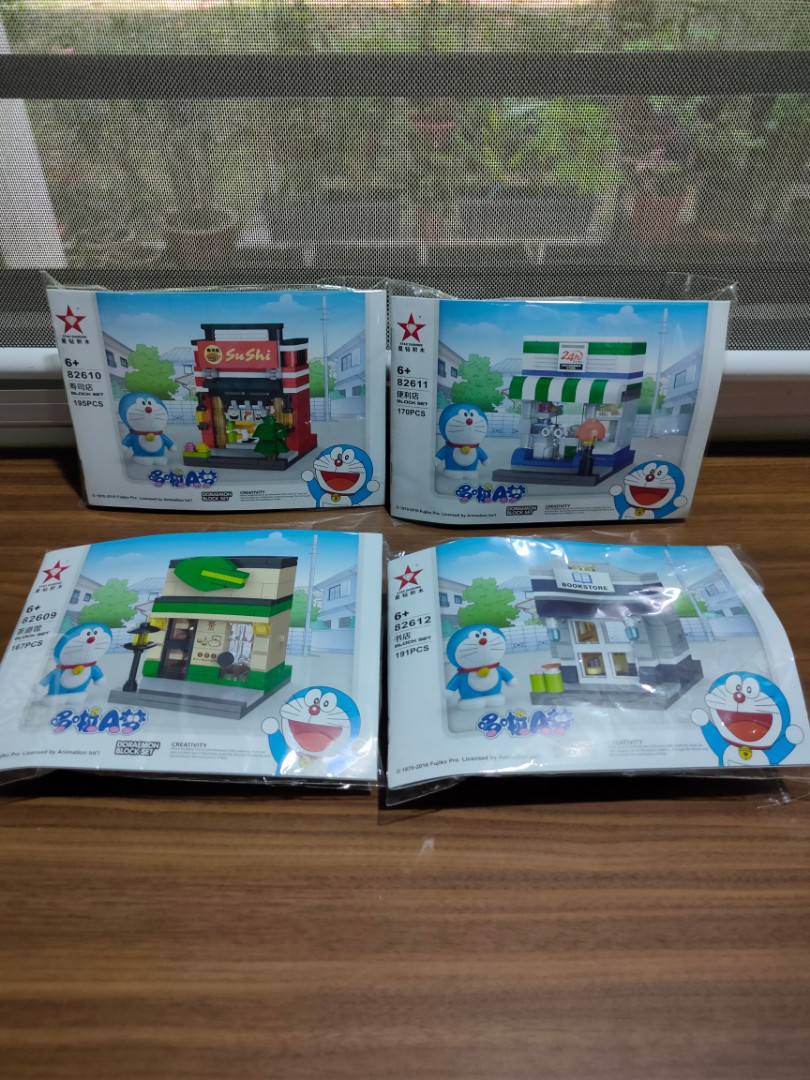 Doraemon Building Blocks Sets Lego Inspired, Hobbies & Toys, Toys ...