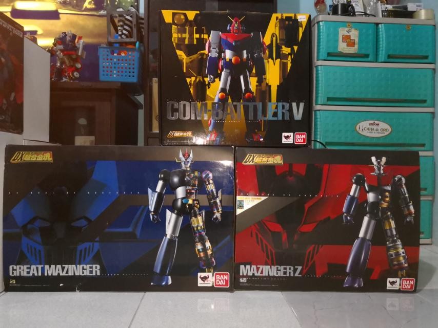 DX Mazinger Z Great Mazinger Combatler V, Hobbies & Toys, Toys & Games ...