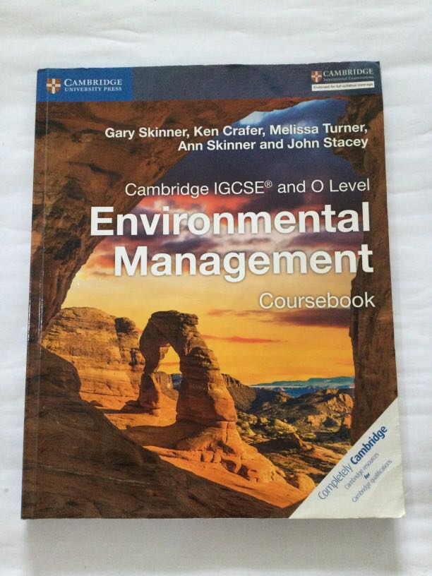 Environmental Management IGCSE Textbook, Hobbies & Toys, Books ...