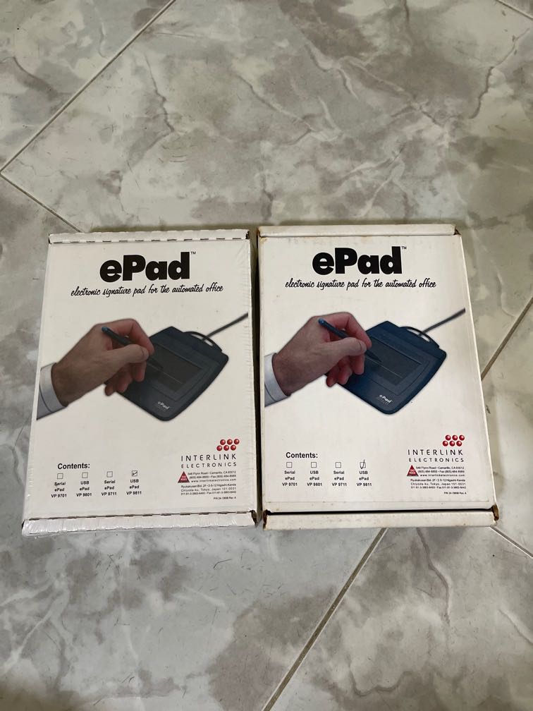 ePad (electronic signing pad for office use), Computers & Tech, Office ...