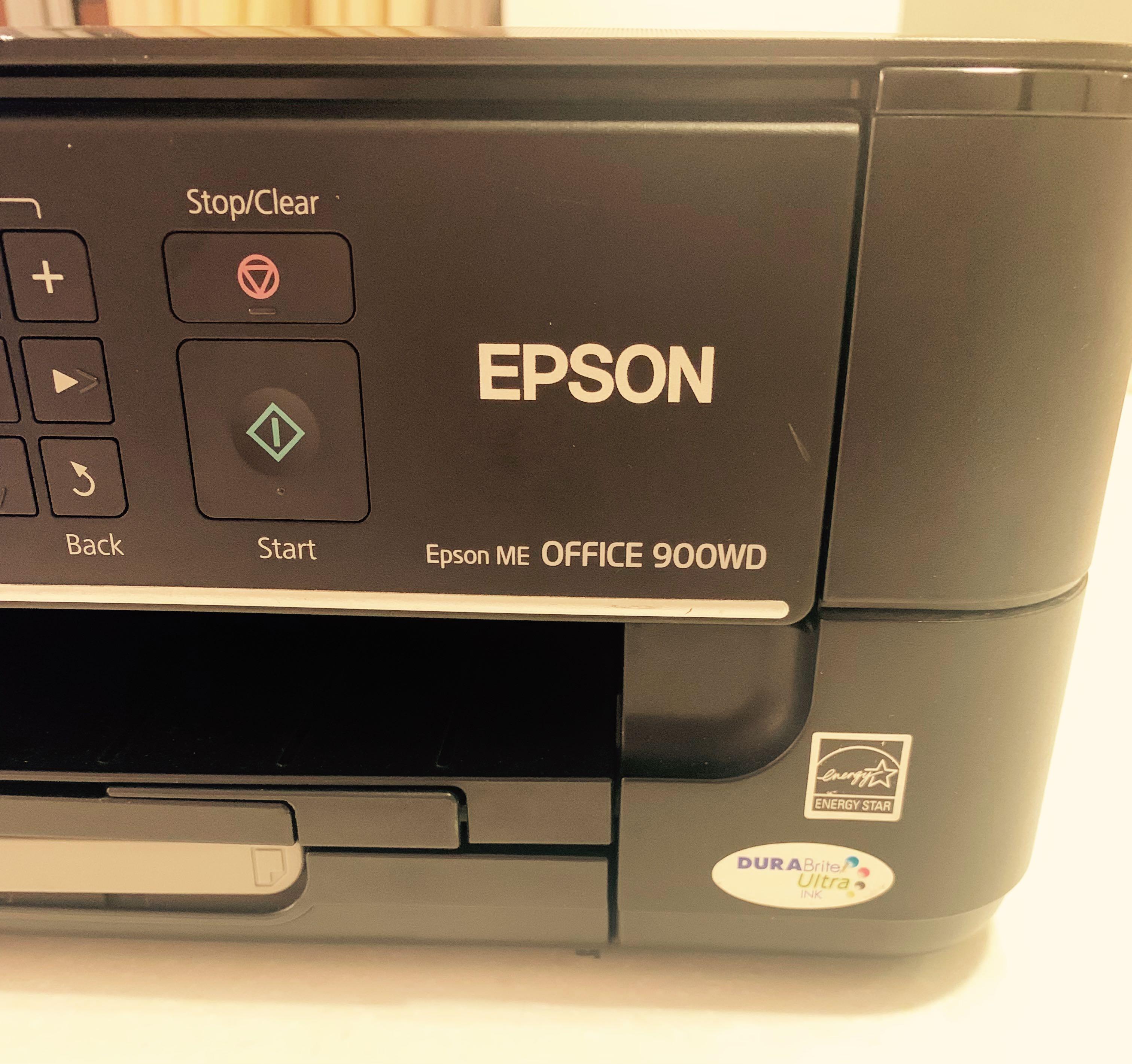 Epson ME Office 900WD WiFi Multifunction All-in-One Duplex Printer ...