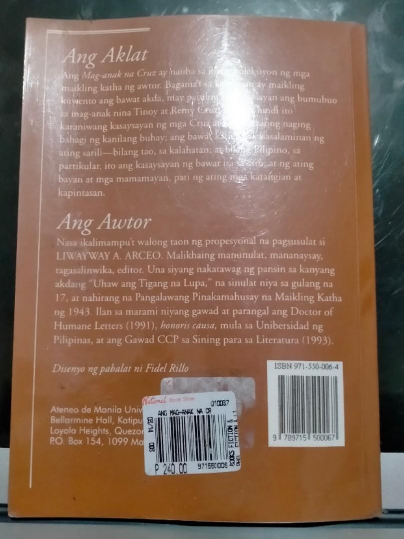 [FILIPINO BOOK] Ang Mag-Anak na Cruz, Hobbies & Toys, Books & Magazines ...