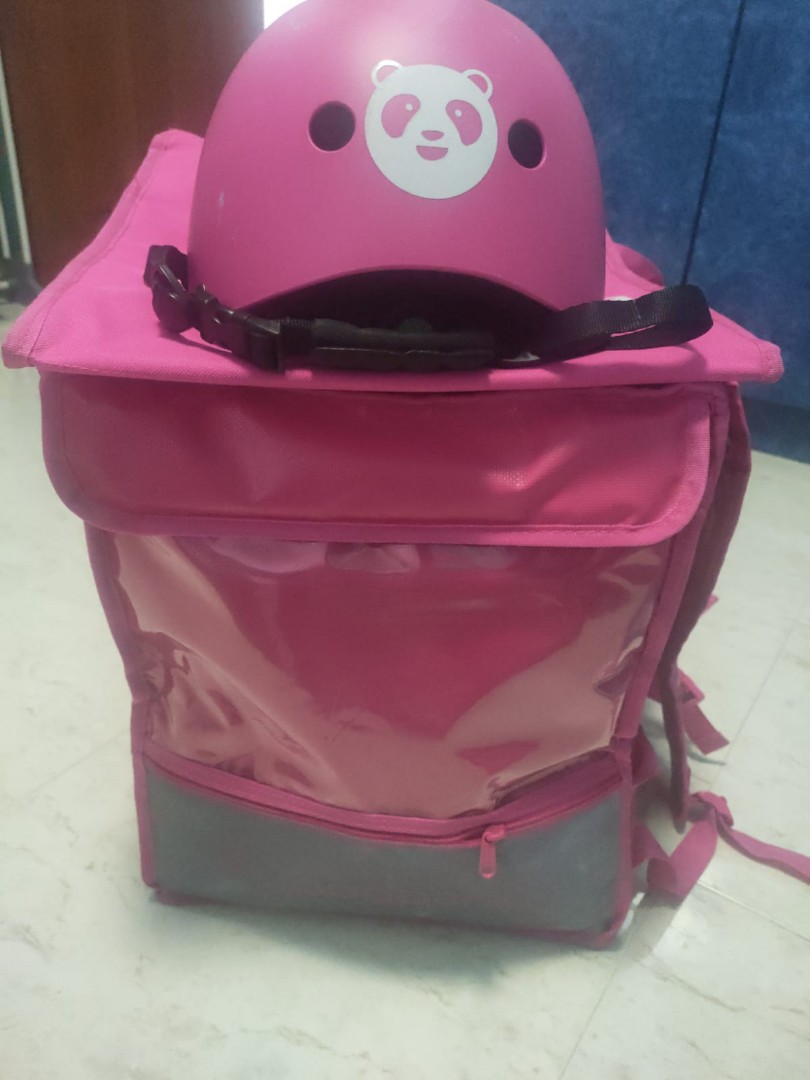 Foodpanda bag, Motorcycles, Motorcycle Accessories on Carousell